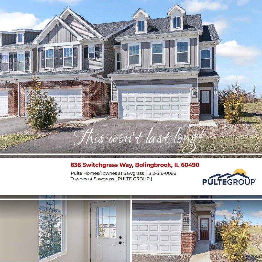 636 Switchgrass Way, Bolingbrook, IL 60490
